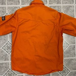 Rasco FR | Shirts | Rasco Fr Pearl Snap Orange Work Shirt Nfpa 212 ...